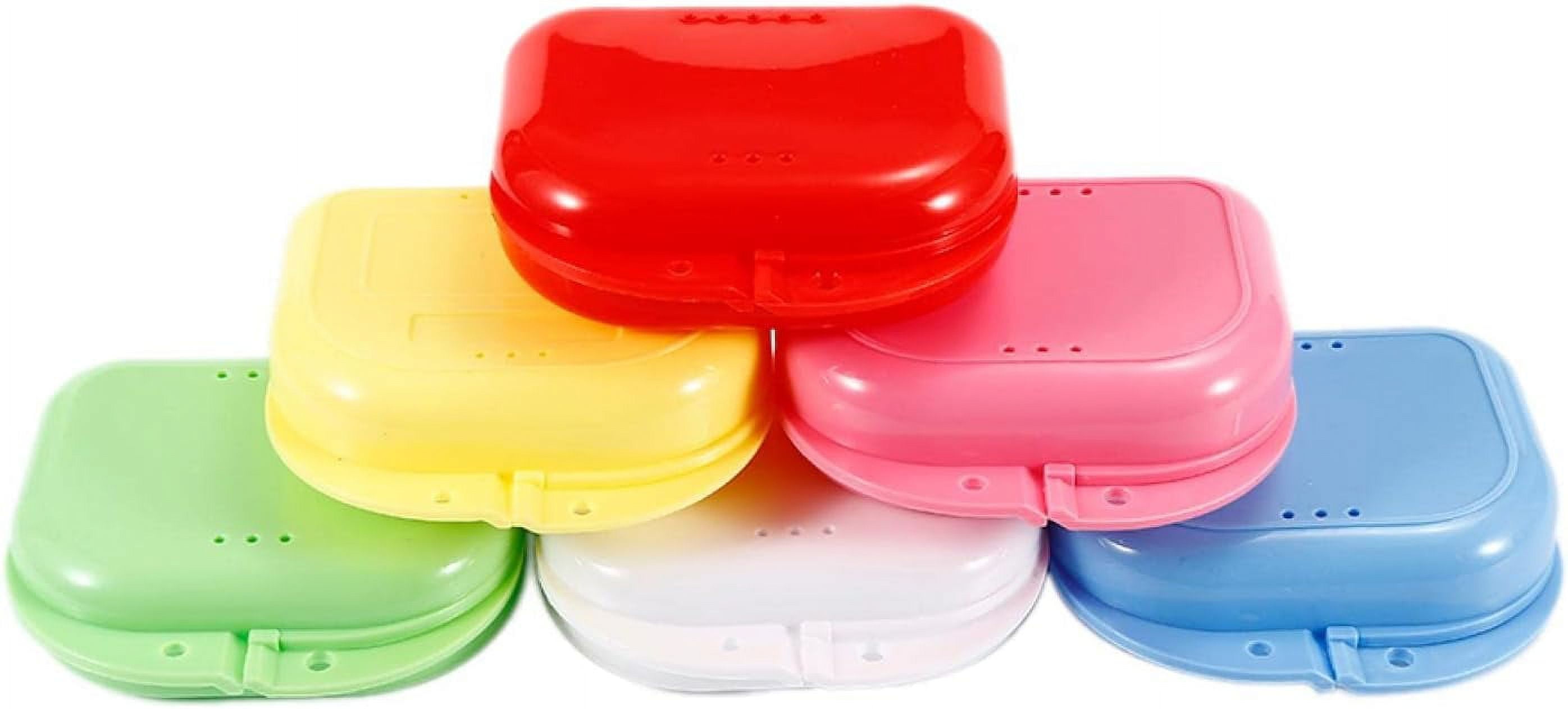 6 Pieces Dental Retainer Hygiene Organizer Accessories Mouth Guard ...