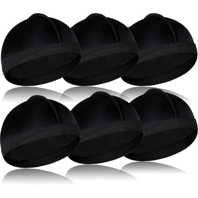 6pc Men's Elastic Silky Hair Durag, Satin Wave Caps for 360 Waves, Soft ...