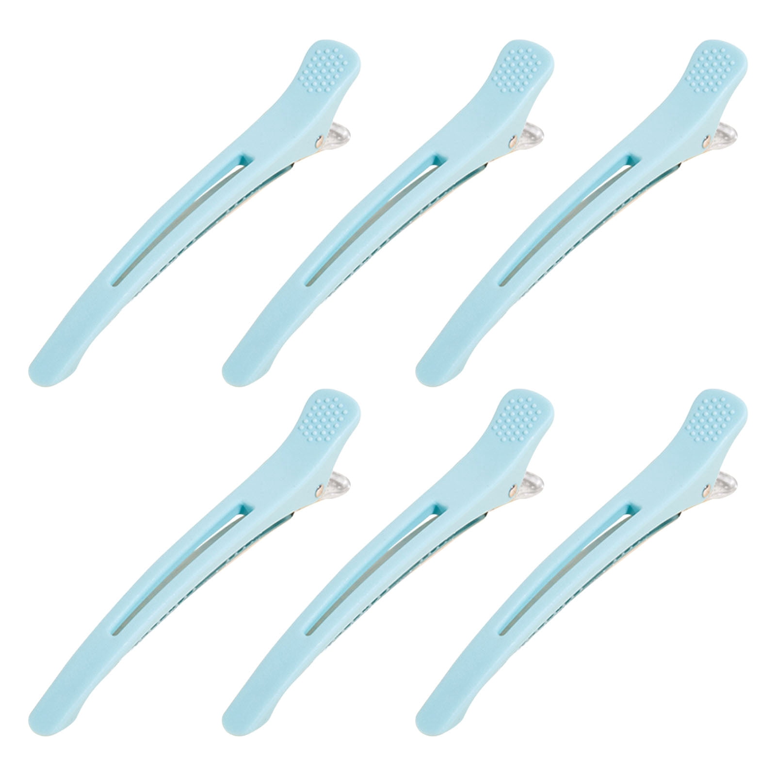 6 Pieces Fashionable Hair Clip For Women With Silicone Large Hair ...