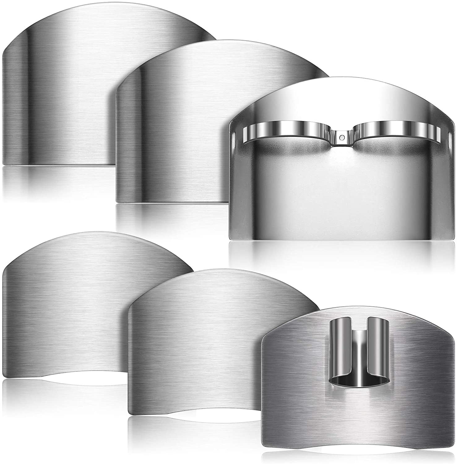 6 Pieces Finger Guards for Cutting Stainless Steel Finger Protectors ...