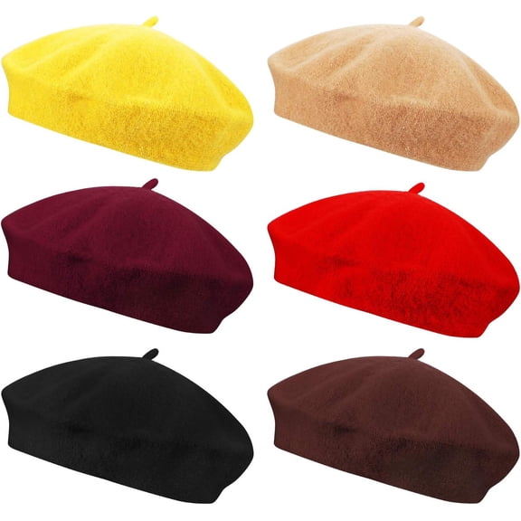 Berets For Women Wool Beret Hat French Hats Fashion Ladies Beret Caps ...