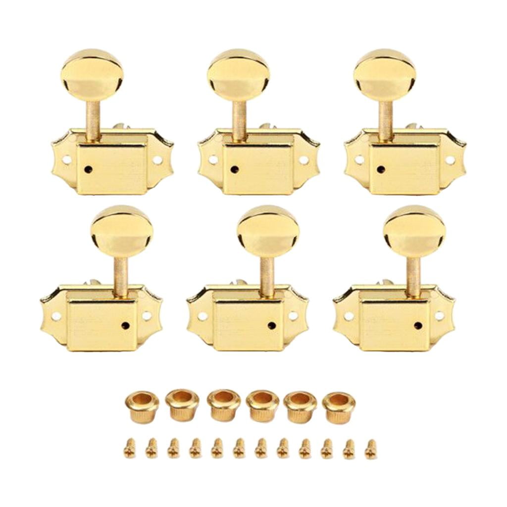 6 Pieces Guitar String Tuning Pegs Tuner Machine Heads Knobs Tuning ...