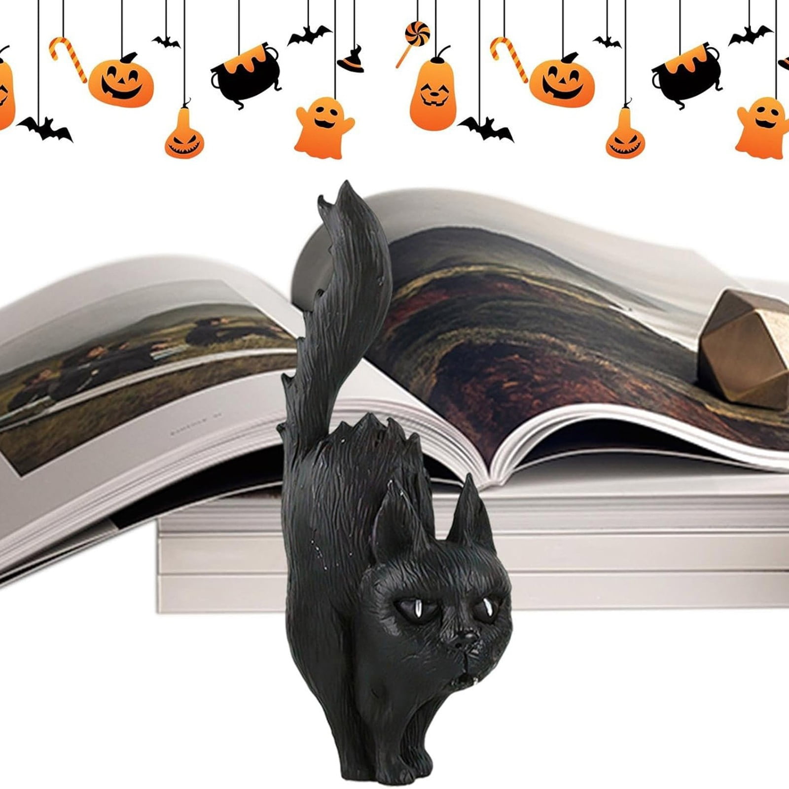 6 Pieces Honeycomb Centerpieces Happy Paper Fan Decorations Pumpkin ...