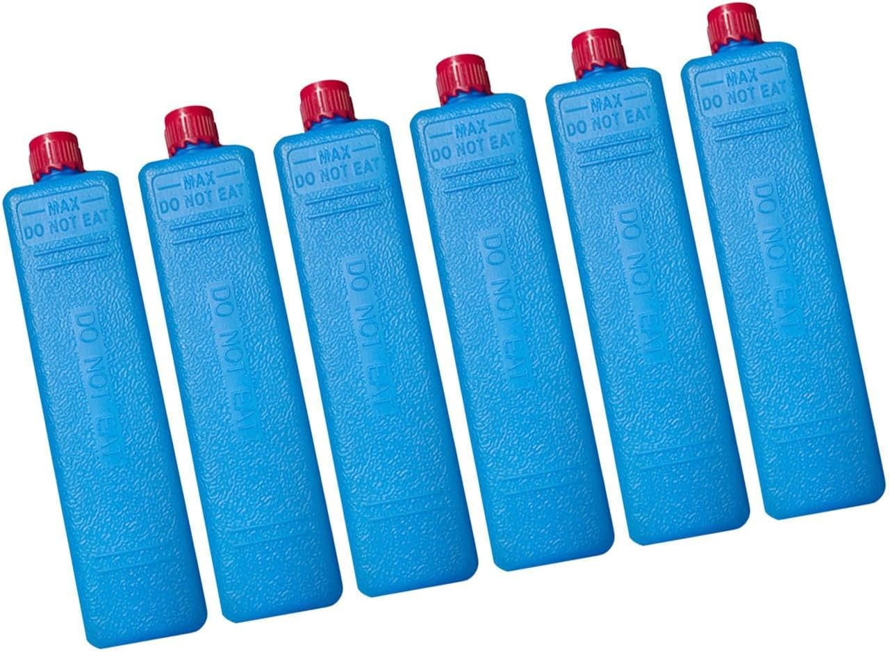 6 Pieces Ice Crystal Boxes Cooling Ice Packs Lightweight Cooling Boxes ...