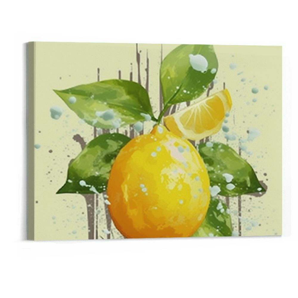 6 Pieces Kitchen Wall Decor Colorful Fruit Canvas Wall Art Various ...