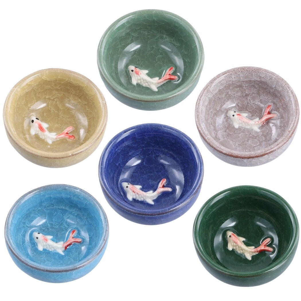 Koi Fish Tea Cups