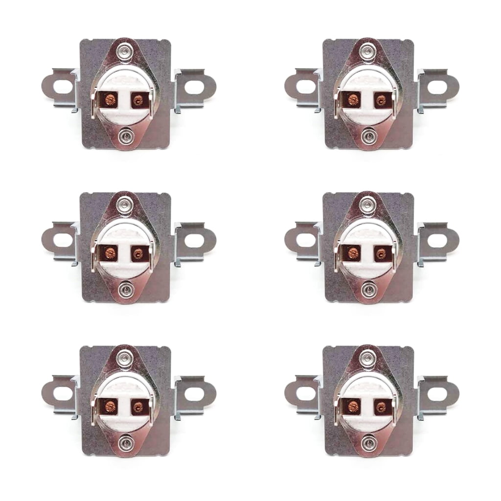 6 Pieces Metal Dryer Temperature Component Dryer Insurance Wire Replacement Wire Metal for DC96 ...