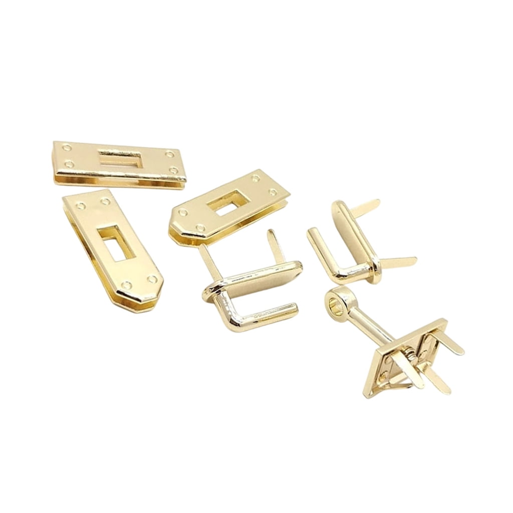 6 Pieces Metal Purse Closure Hardware Set Easy Installation Multi ...