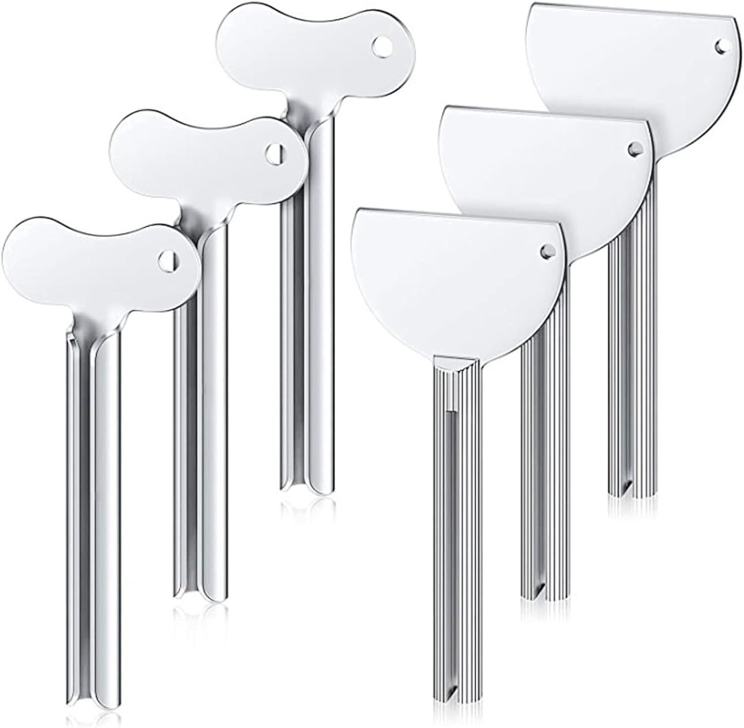 6 Pieces Metal Squeezer Tube, Stainless Steel Squeeze Tube, Cosmetic ...