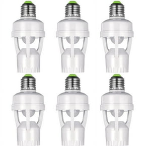 Motion Sensor Light Sockets for Indoor and Outdoor Home Lighting