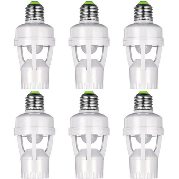 Shop Light Socket Motion Sensor Adapters for Indoor and Outdoor Use