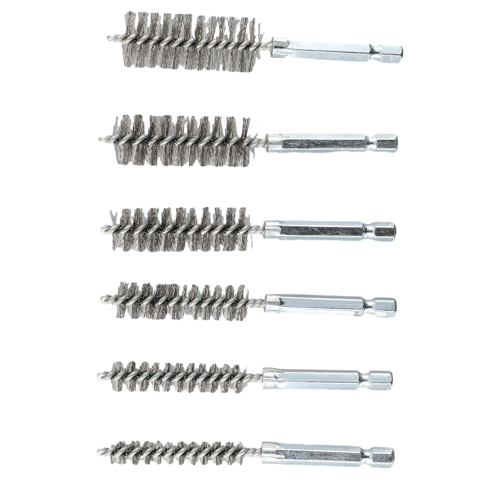 6 Pieces Of Drilling Brushes, Stainless Steel Cleaning Brushes for ...