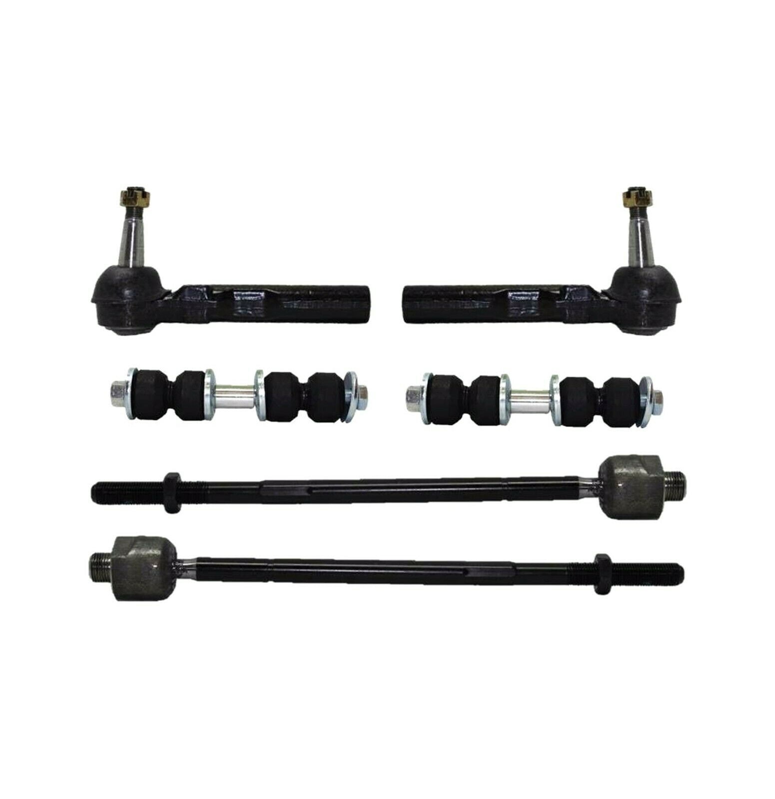 PartsW 6pc Tie Rod Ends & Sway Bars Kit for AWD Models: BUICK ...
