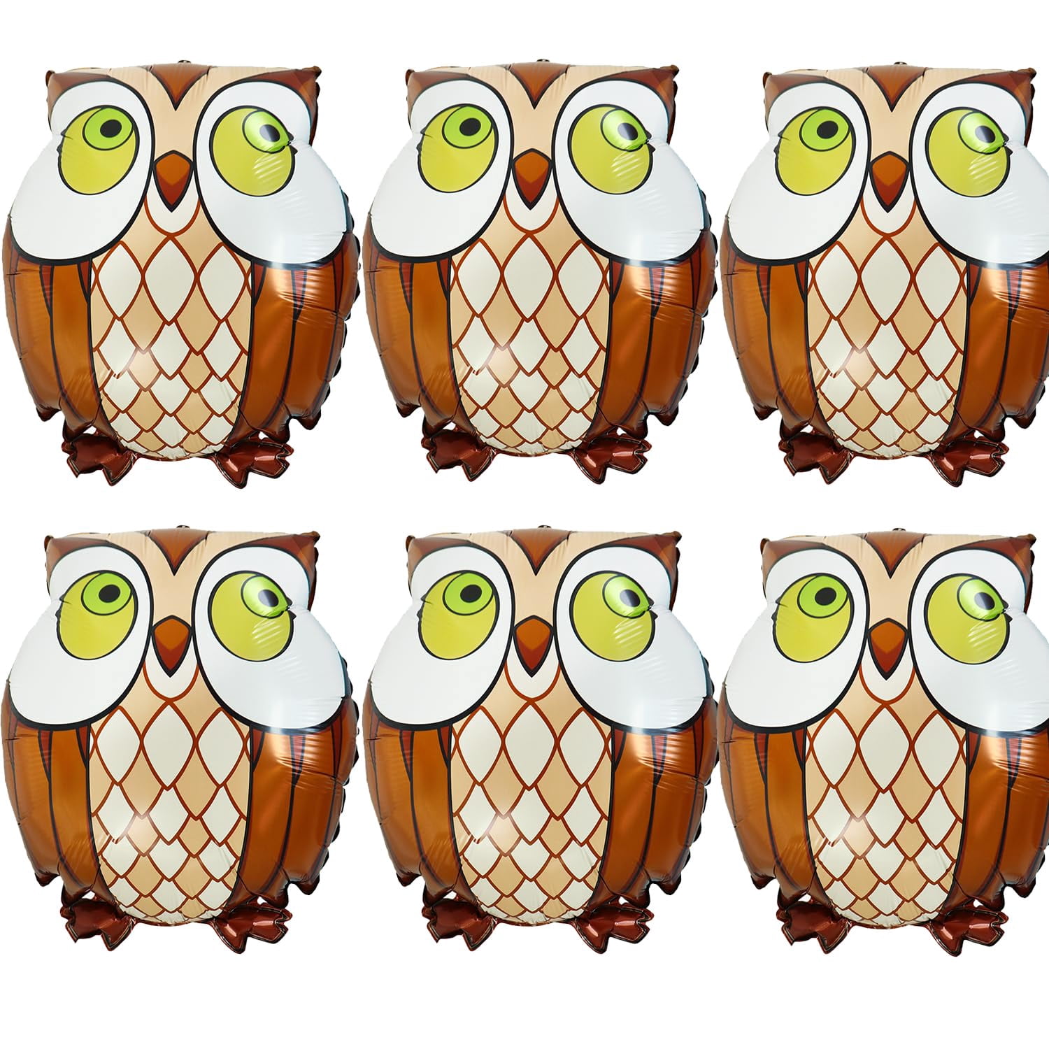 6 Pieces OwlEGSC Balloons/Magical Wizard Owl Balloons/Congrats Grad ...