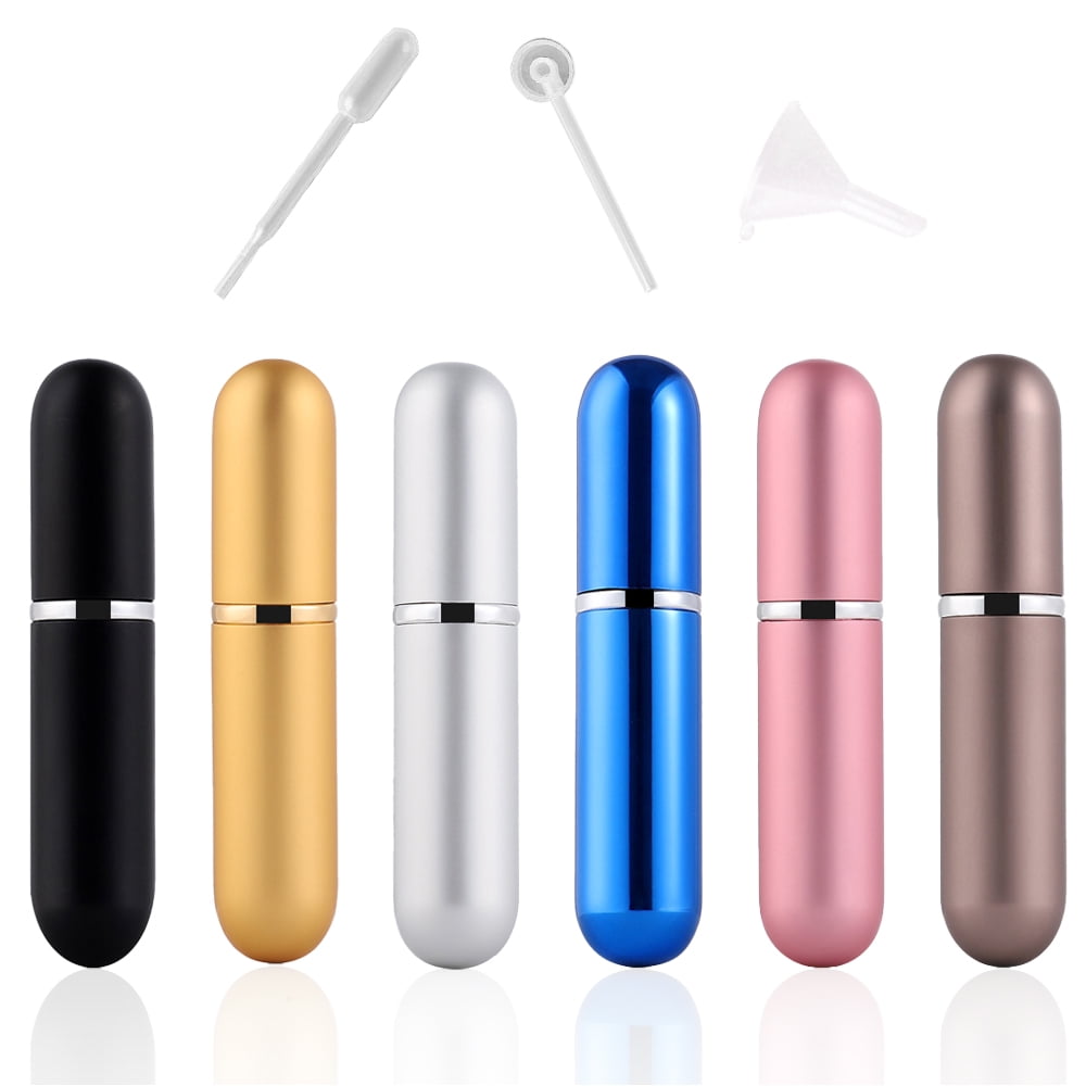 6 Pieces Perfume Atomizer Portable Mini Refillable Perfume Empty Spray ...