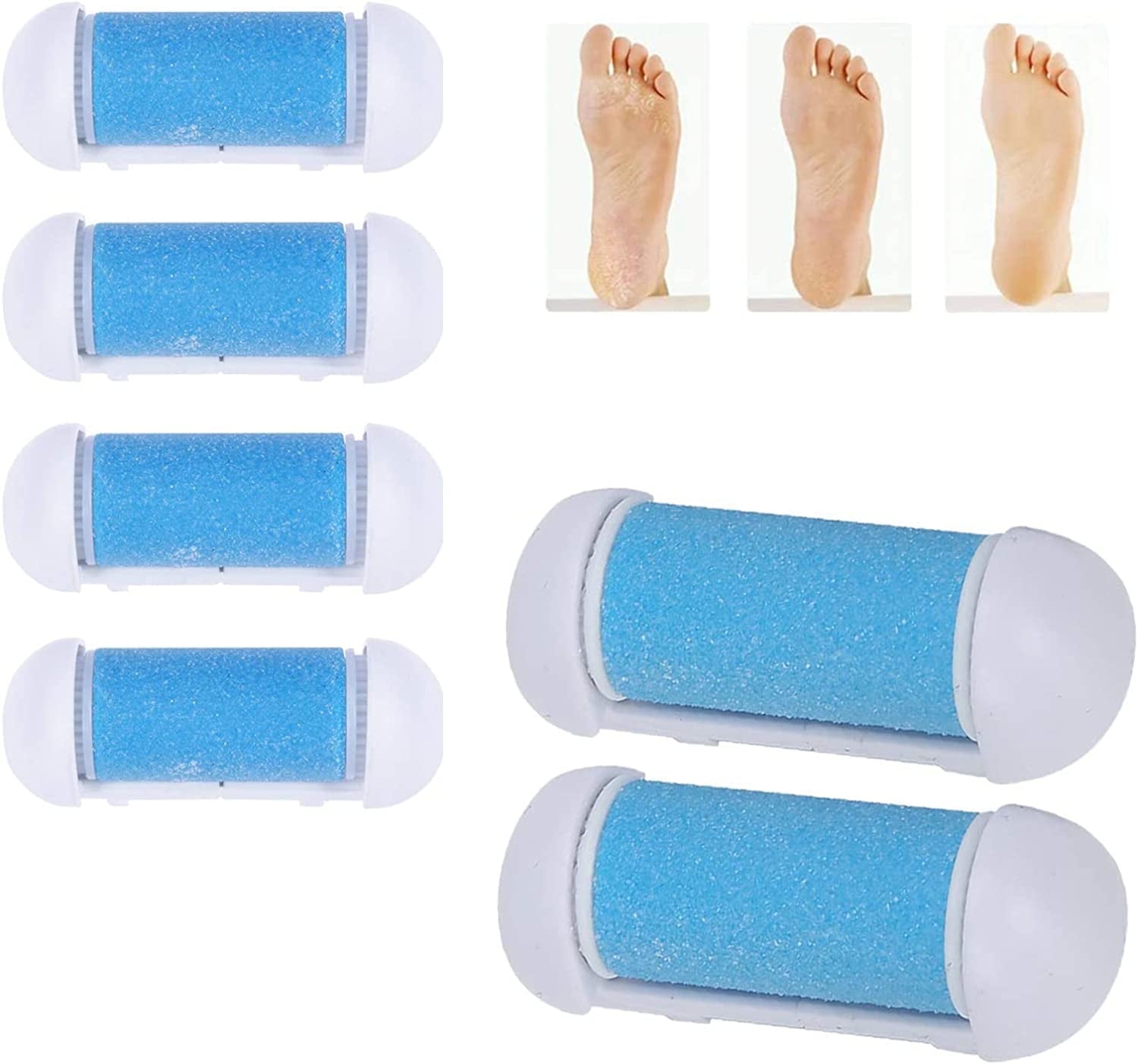 6 Pieces Personal Pedi Refills Extra Coarse Pedicure Replacement ...
