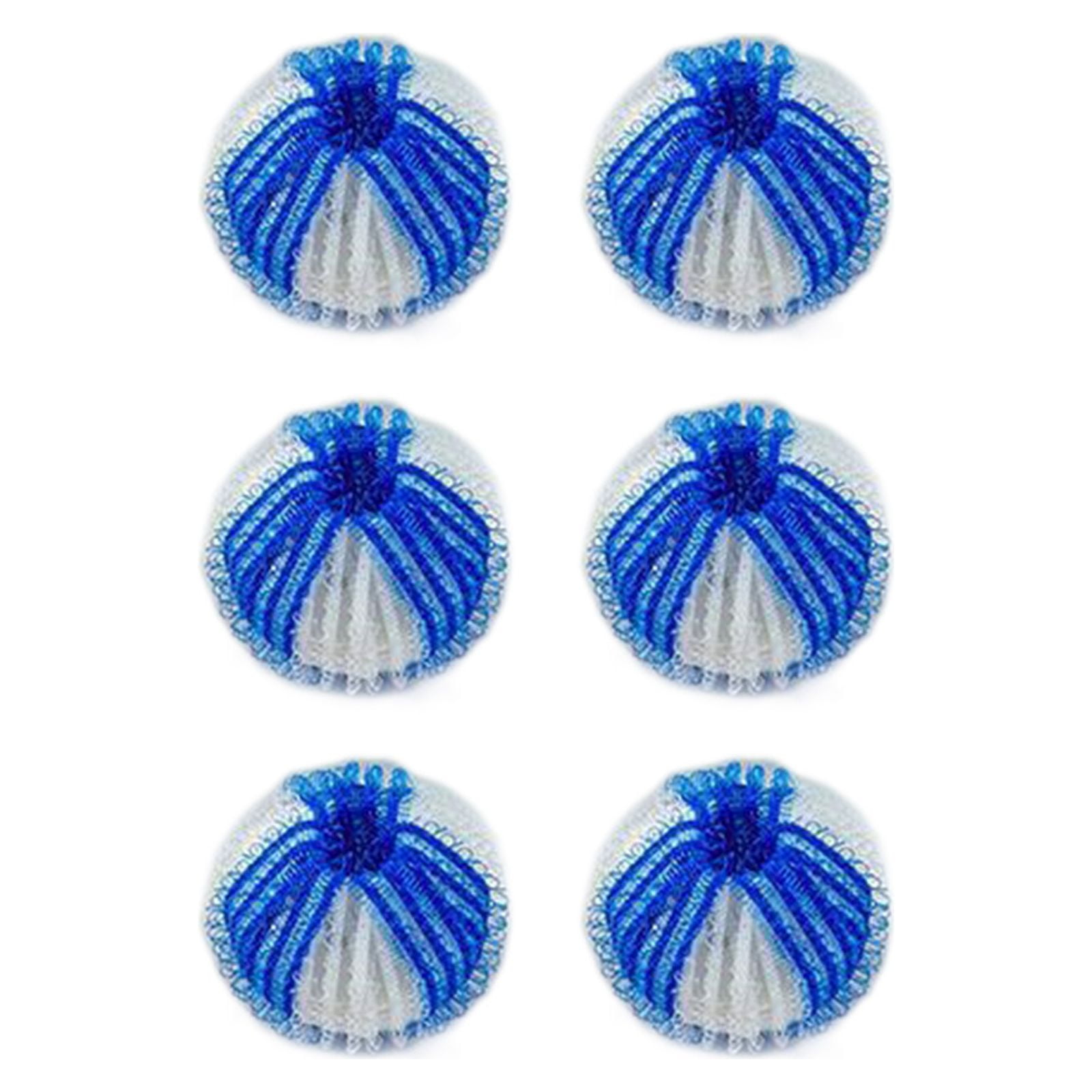 6 Pieces Pet Hair Remover for Laundry Dryer Balls Reusable Washing ...