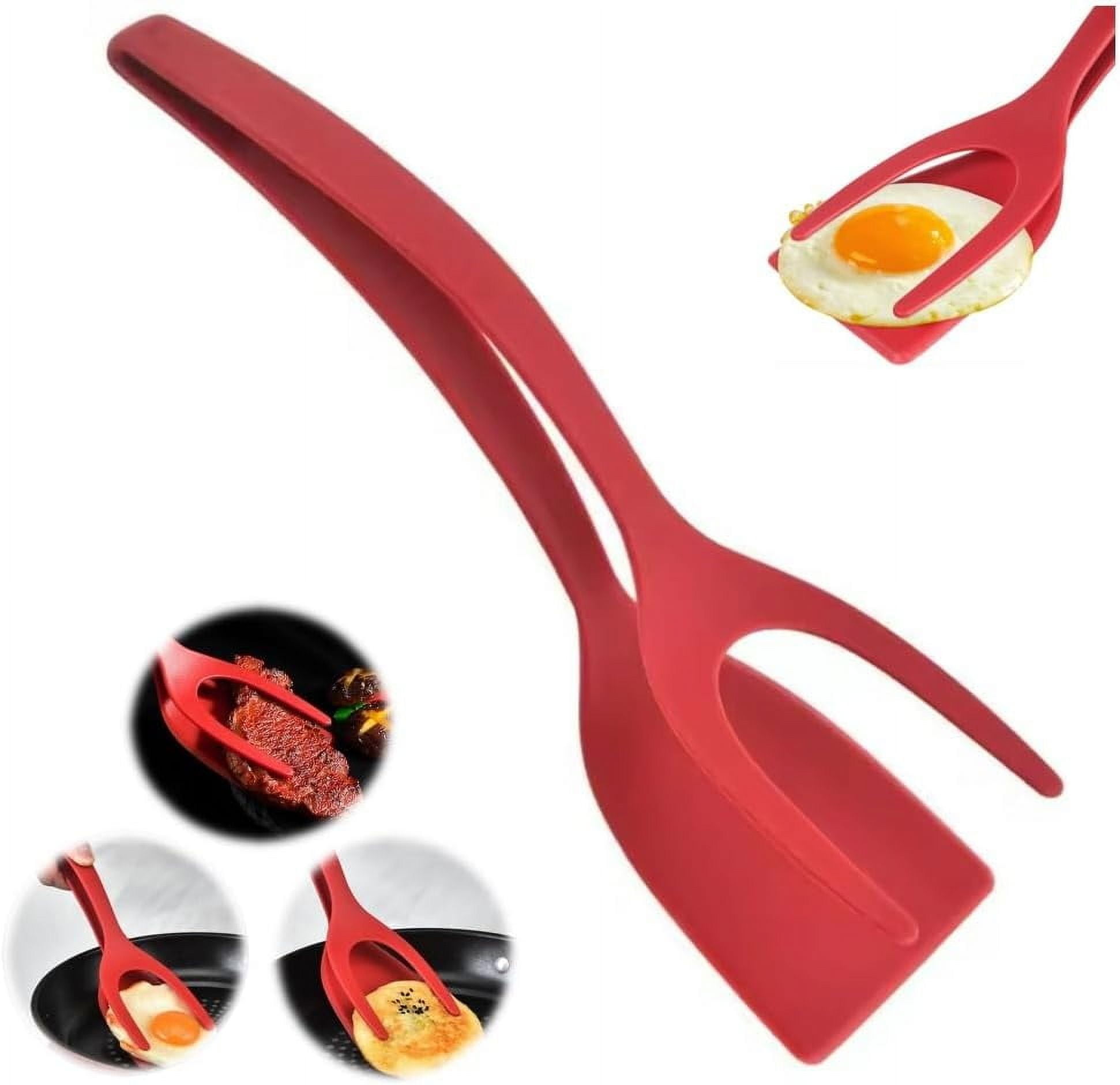 6 Pieces Plastic Serving Tongs Mini Kitchen Tongs Kitchen Tongs Utility ...