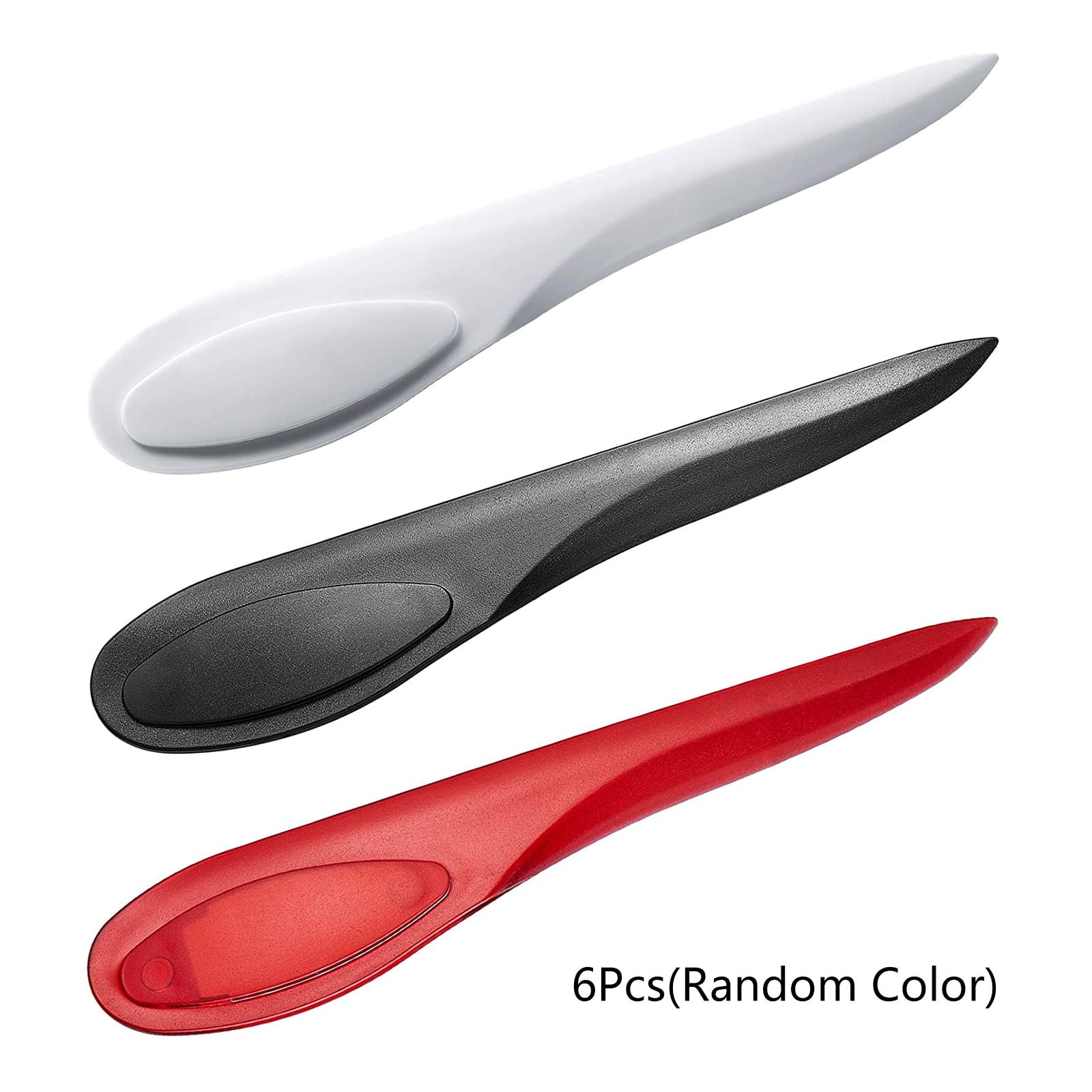 6 Pieces Point Tuner Seam Creaser Creases Sewing Tool Plastic Sewing ...