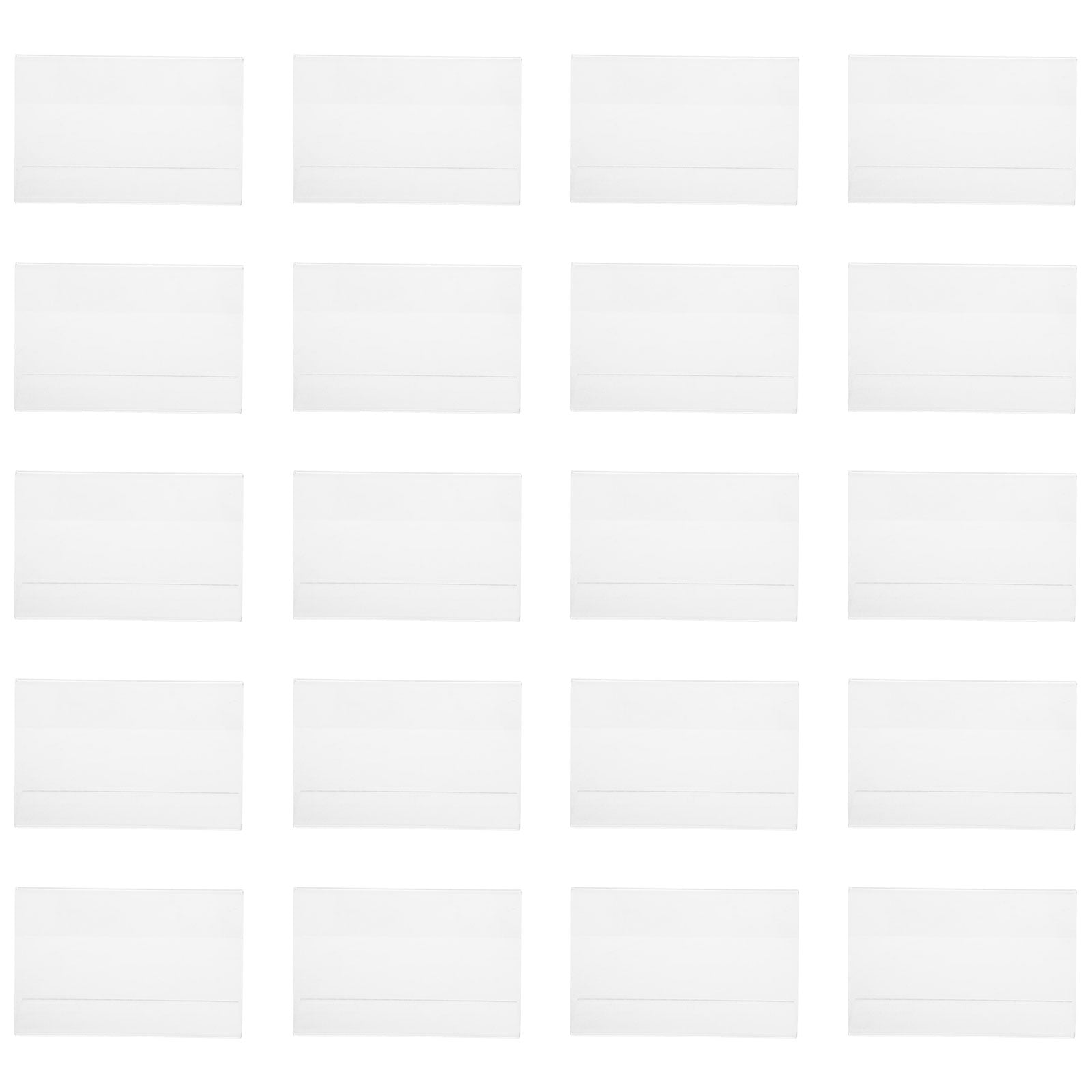 6 Pieces Price Tag Holders Sign Display Vertical Laptop Stand Riser ...