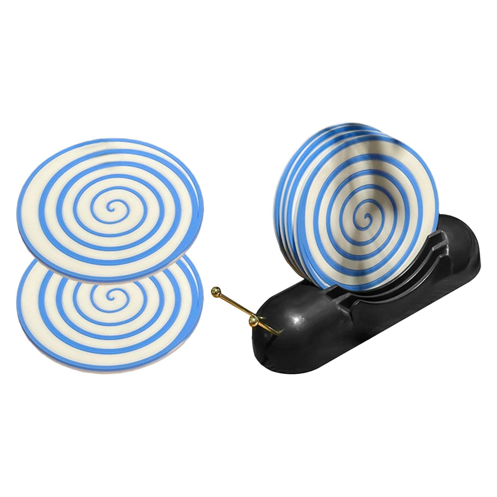 6 Pieces Reusable Placemats Heat Insulation Coasters Round Drink ...