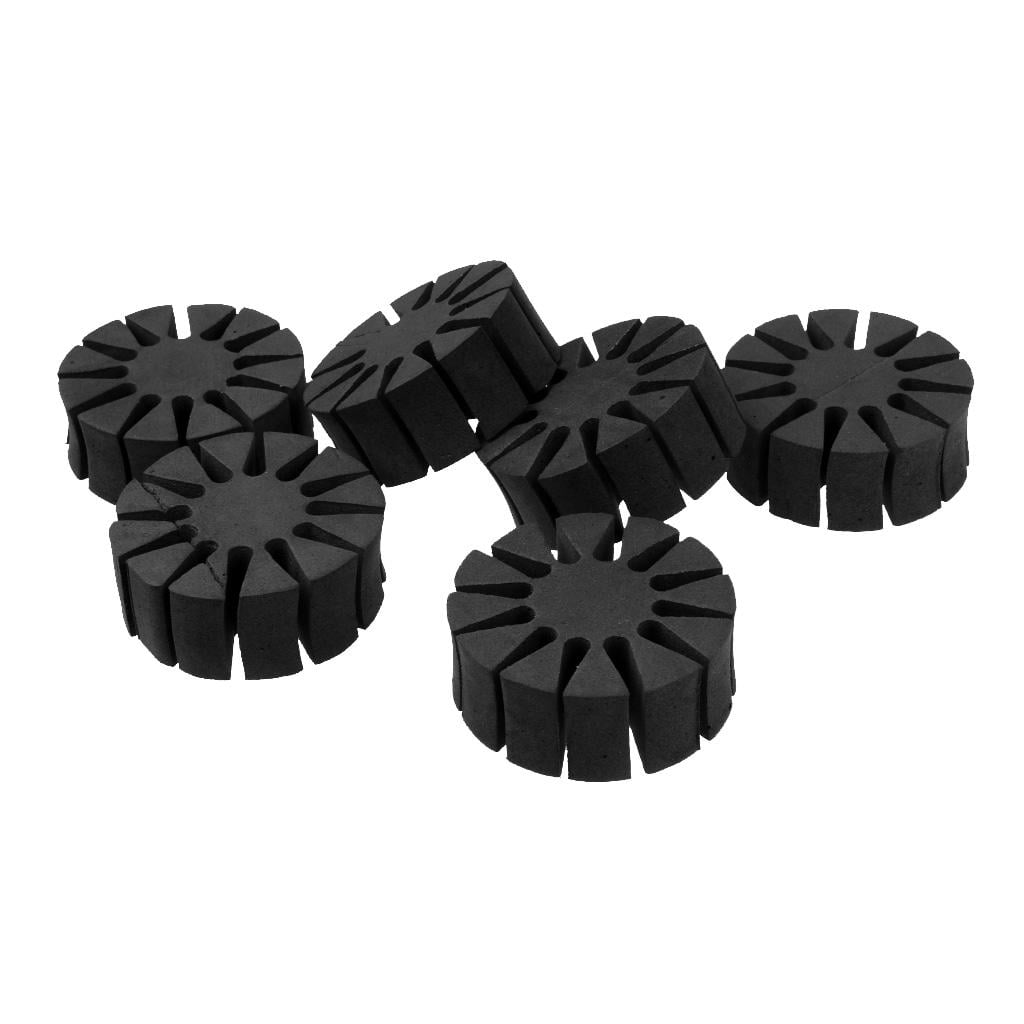 6 Pieces / Set Round EVA Foam Rack Separator Holder Quiver Target Tool ...