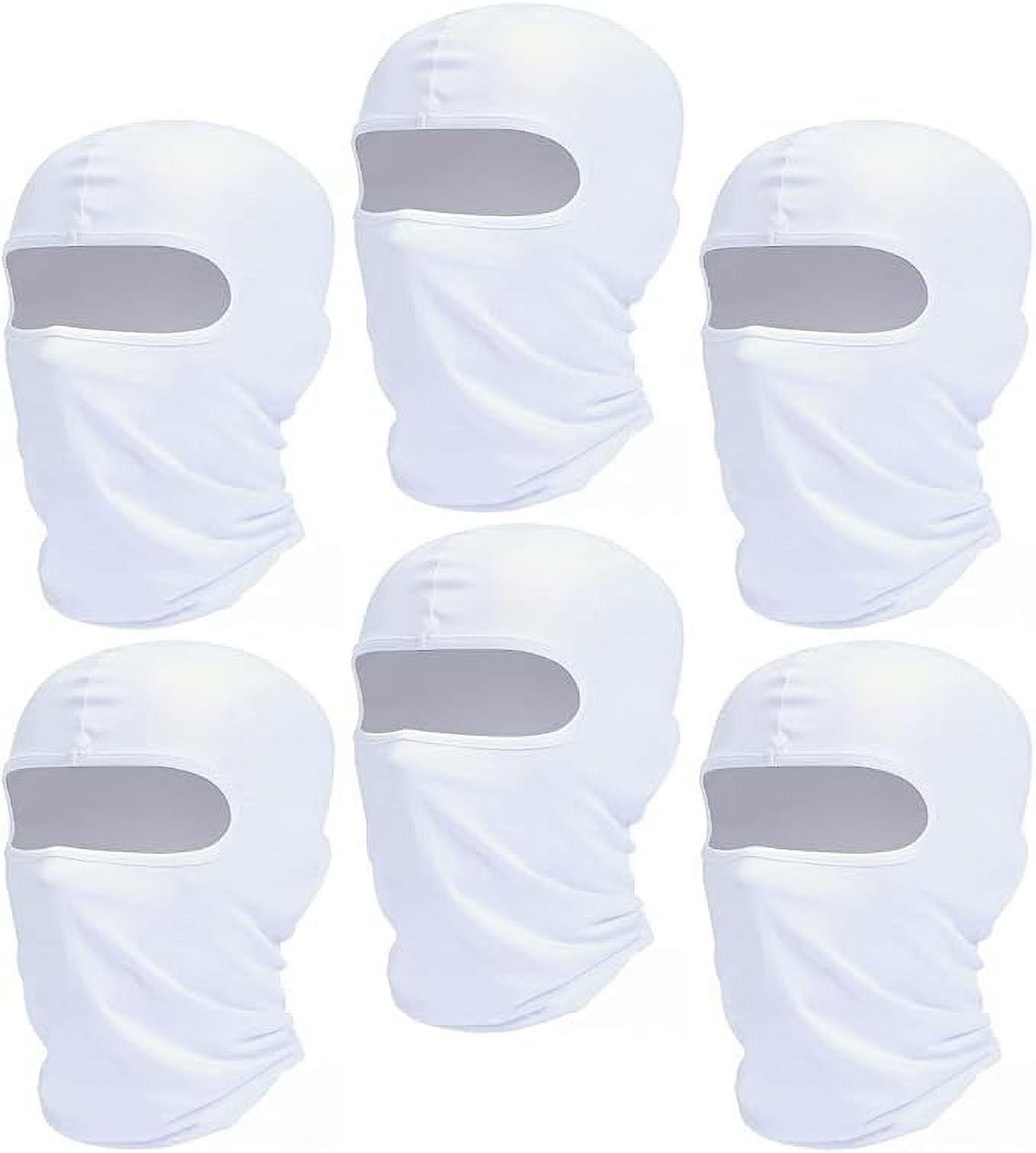 6 Pieces Ski Mask Full Face Cover UV Sun Protection Balaclava Summer ...