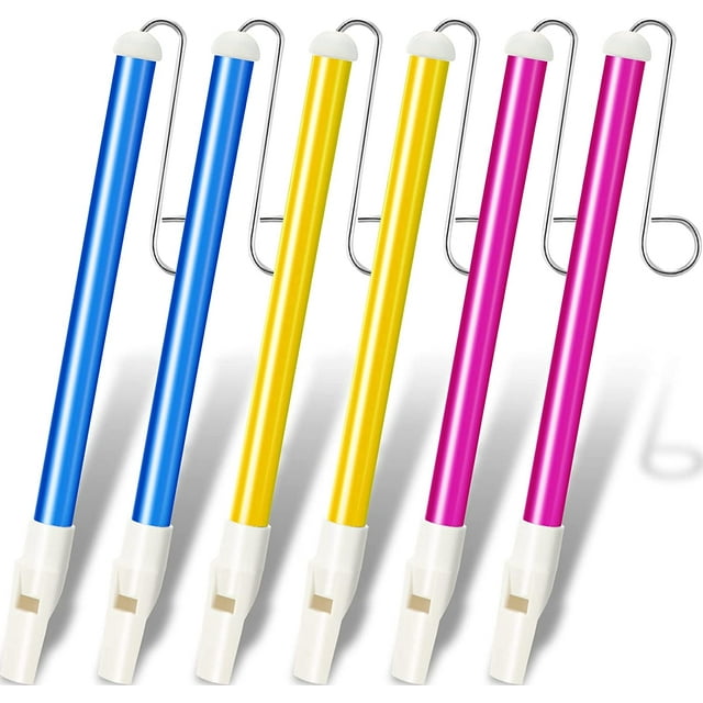 6 Pieces Slide Whistle Slide Whistle Instrument Whistle Musical ...