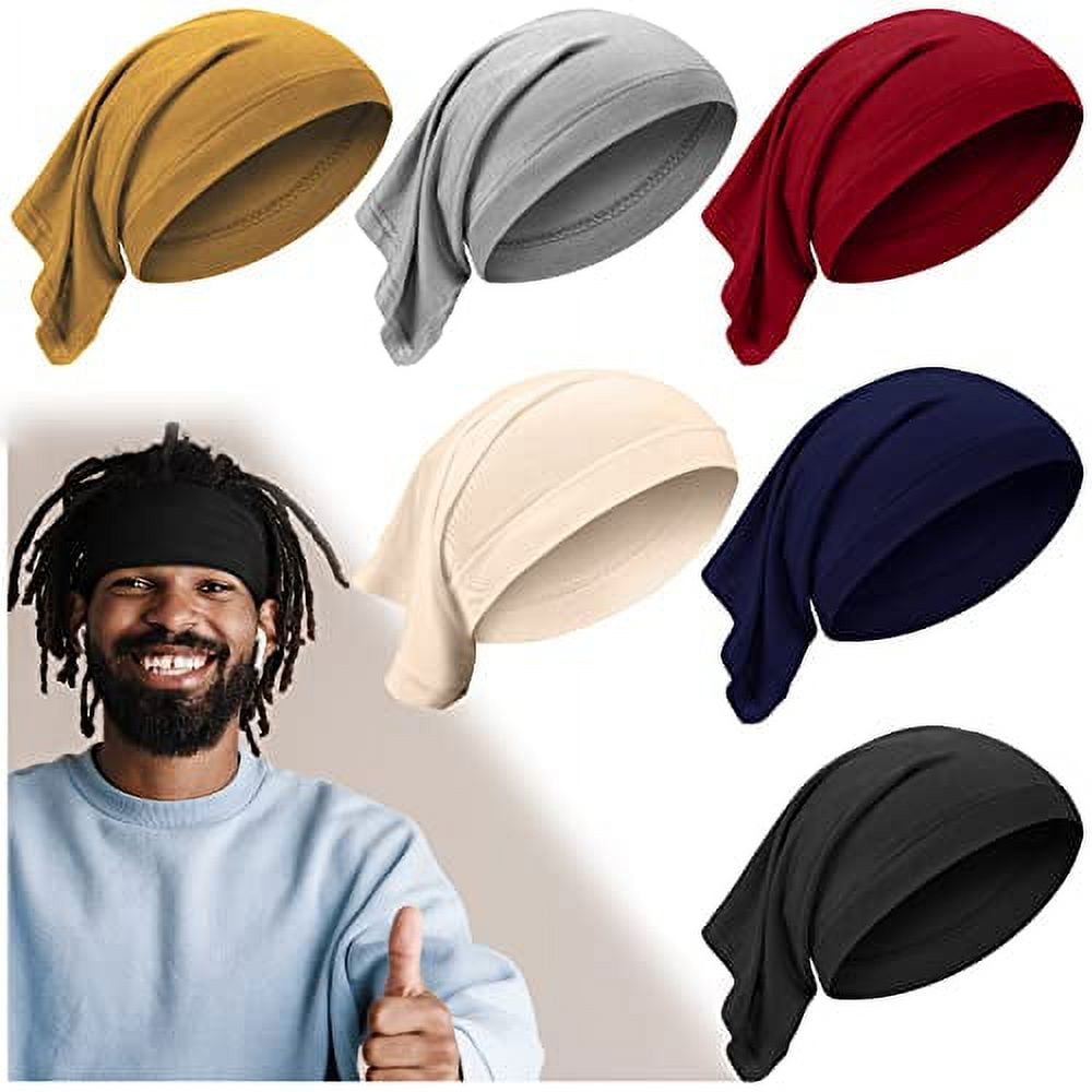 6 Pieces Spandex Dreadlock Cap Dreadlock Tube Unisex Spandex Dreadlocks ...