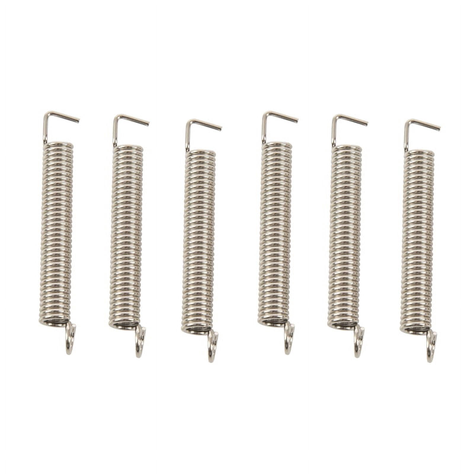 6 Pieces Steel Guitar Tremolo Bridge Tension Springs for Fenders Strat ...