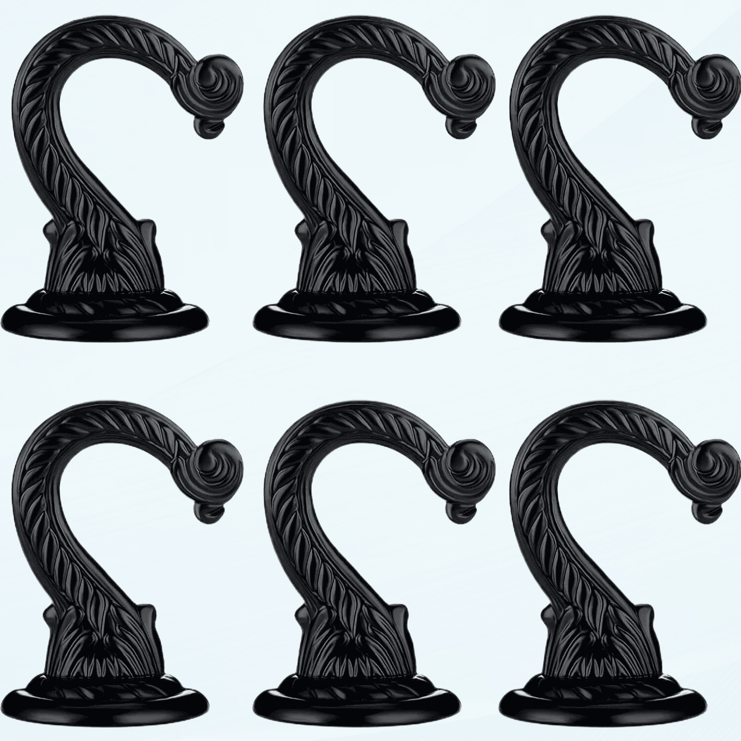 6 Pieces Swag Ceiling Hooks Heavy Duty Swag Hook Hanging Plants ...