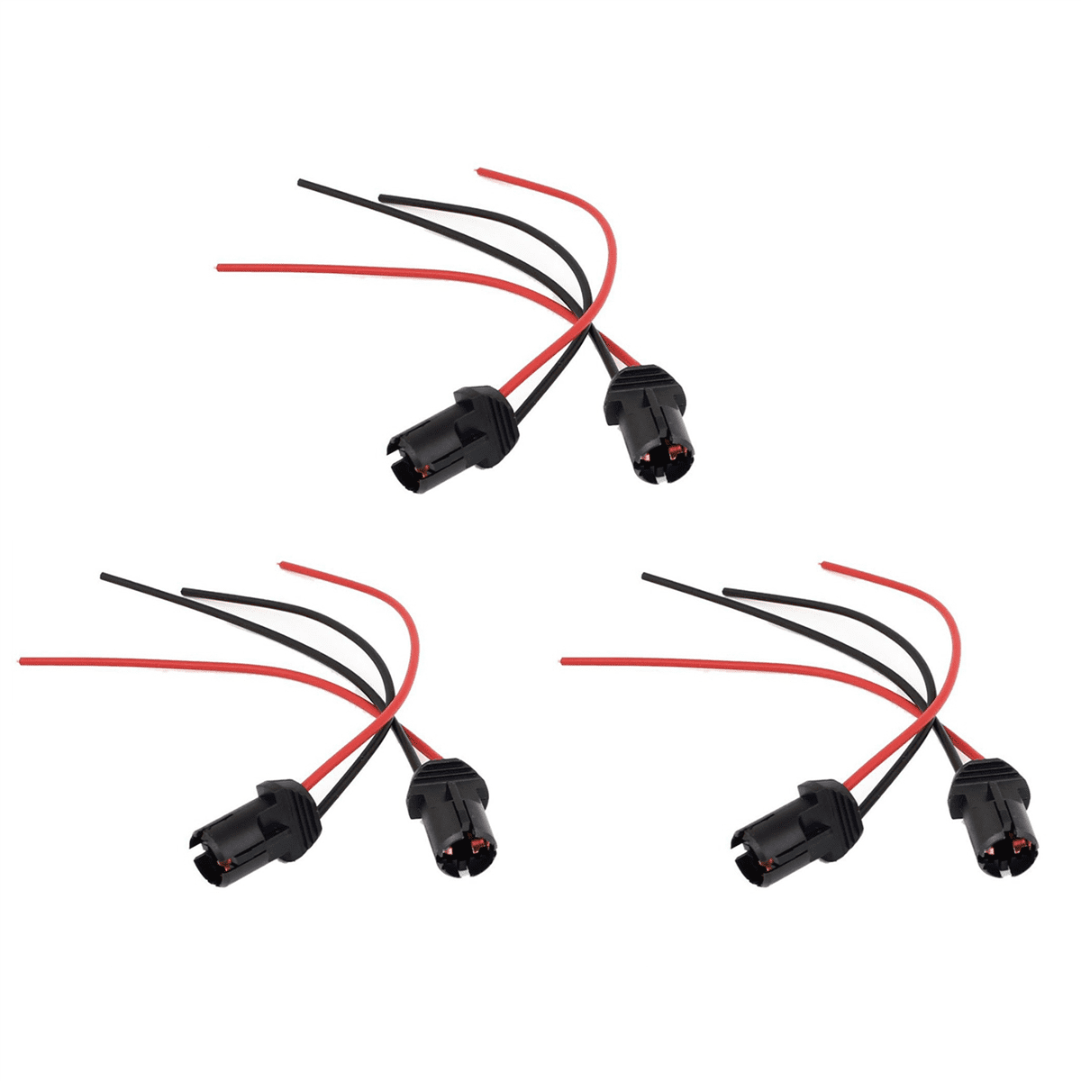 6 Pieces T10 W5W 168 194 Car Lamp Bulb Socket Socket for Glass Socket ...