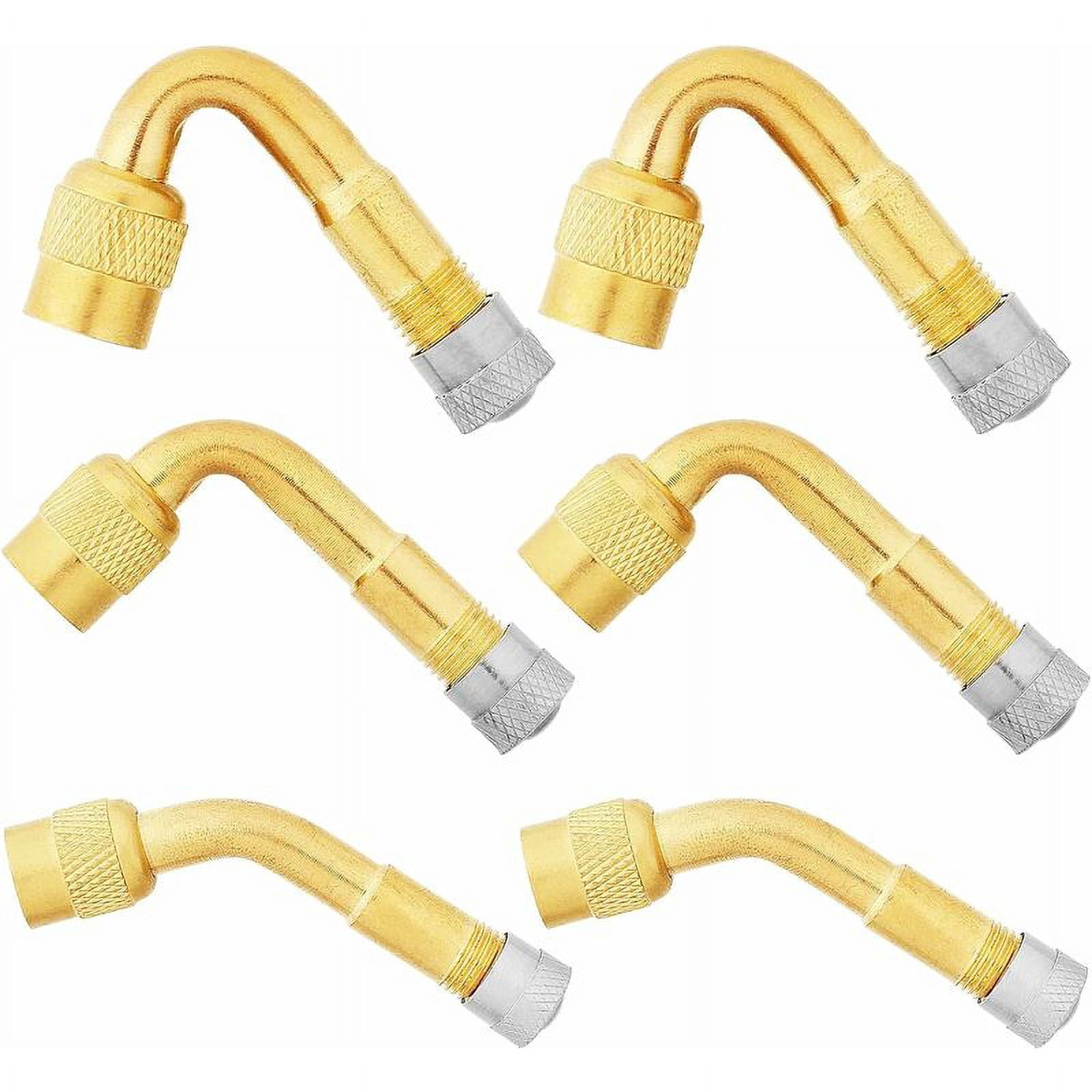 6 Pieces Tire Valve Extension, 45°, 90°, 135° Extension Valve Tire ...