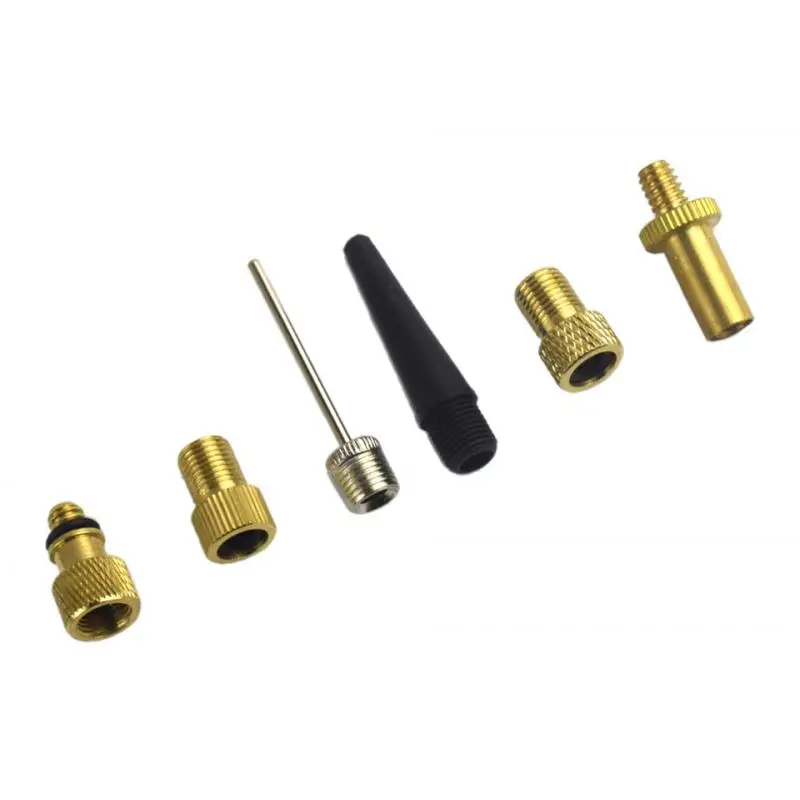 6 Pieces Valve Adapter - AV DV SV Valve Adapter Pump Adapter Set For ...