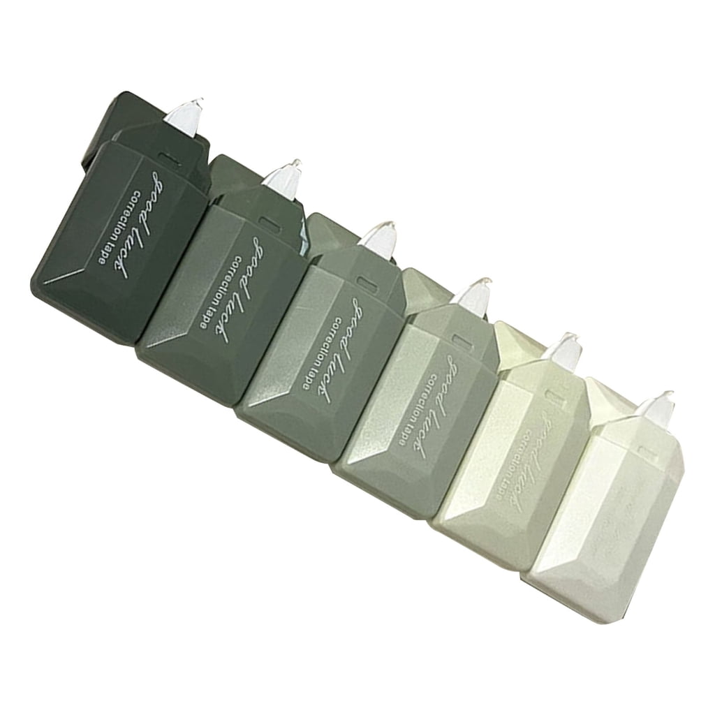 6 Pieces White Out Correction Tape Correction Rollers Card Style ...