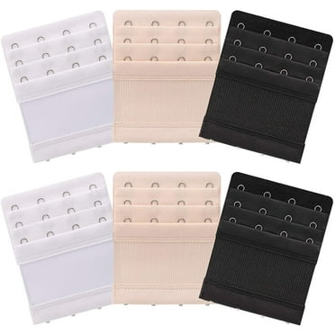 Dritz Soft Bra-Back Extender 2-1/4"-White 3 Hooks - Walmart.com