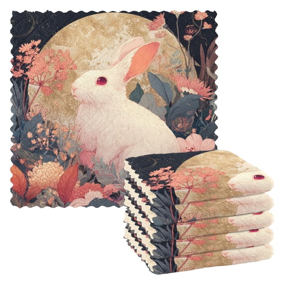 6 Pieces of Kitchen Towels 11x11Inch Kitchen Dish Cloths Kitchen Dish ...