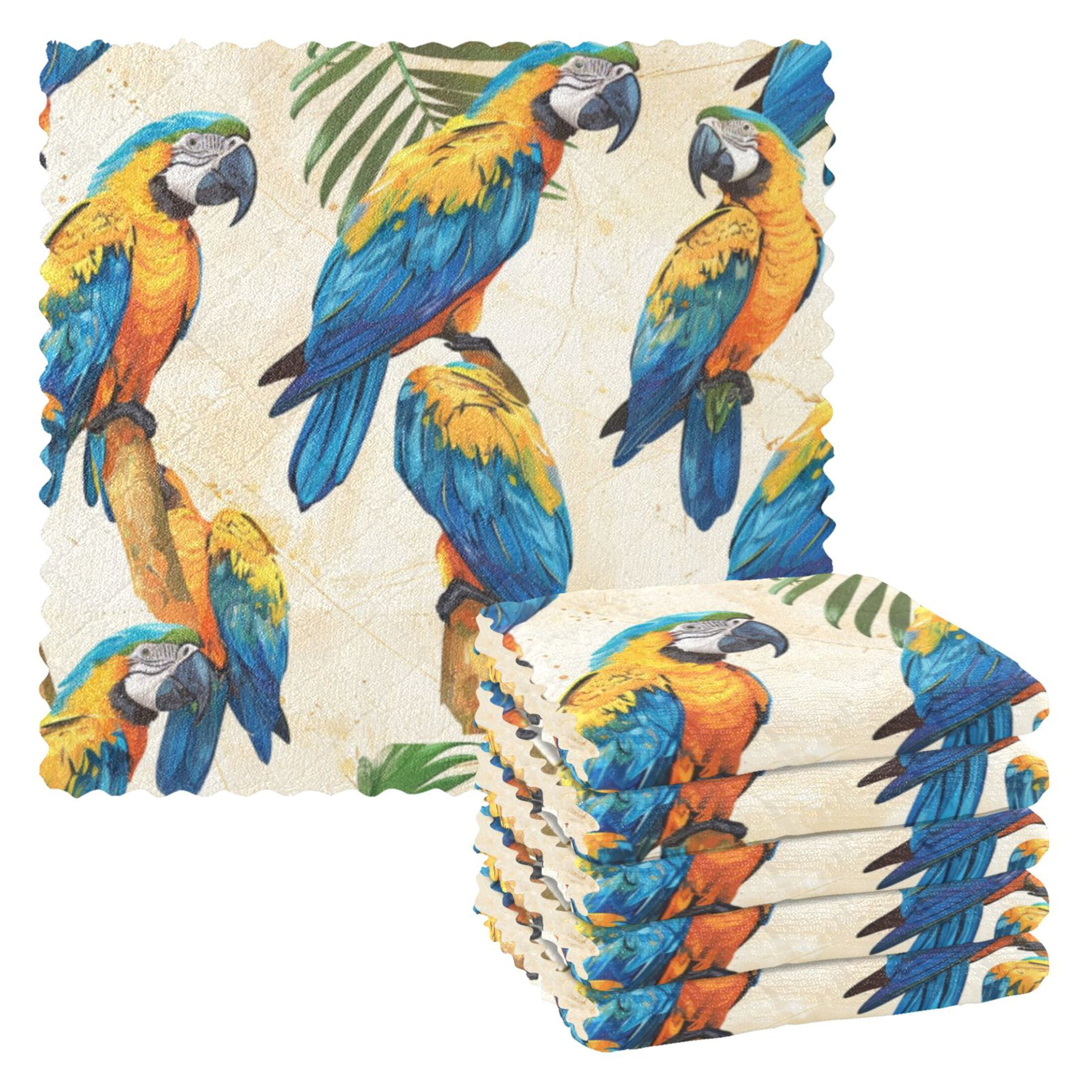 6 Pieces of Kitchen Towels 11x11Inch Kitchen Dish Cloths Kitchen Dish ...