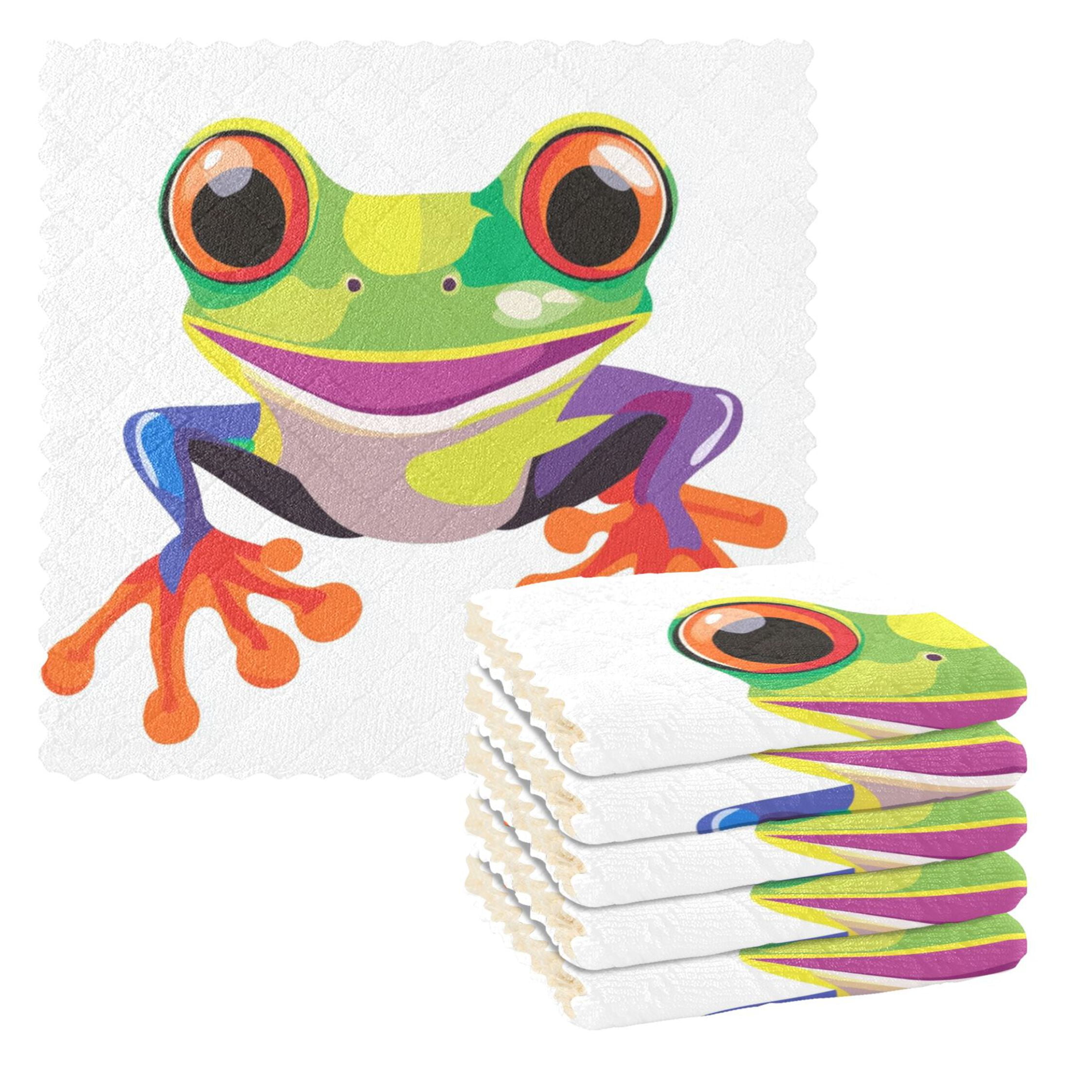 6 Pieces of Kitchen Towels 11x11Inch Kitchen Dish Cloths Kitchen Dish ...