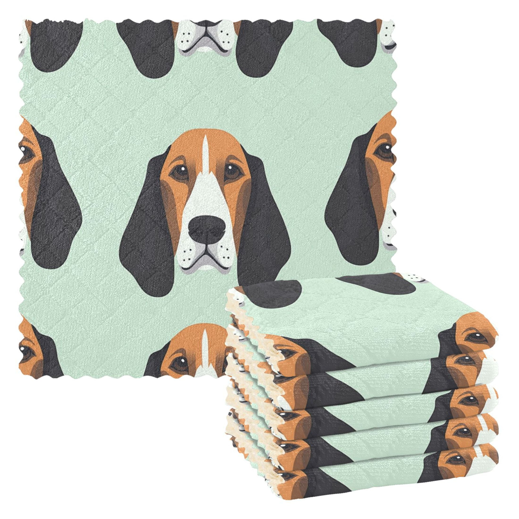 6 Pieces of Kitchen Towels 11x11Inch Kitchen Dish Cloths Kitchen Dish ...