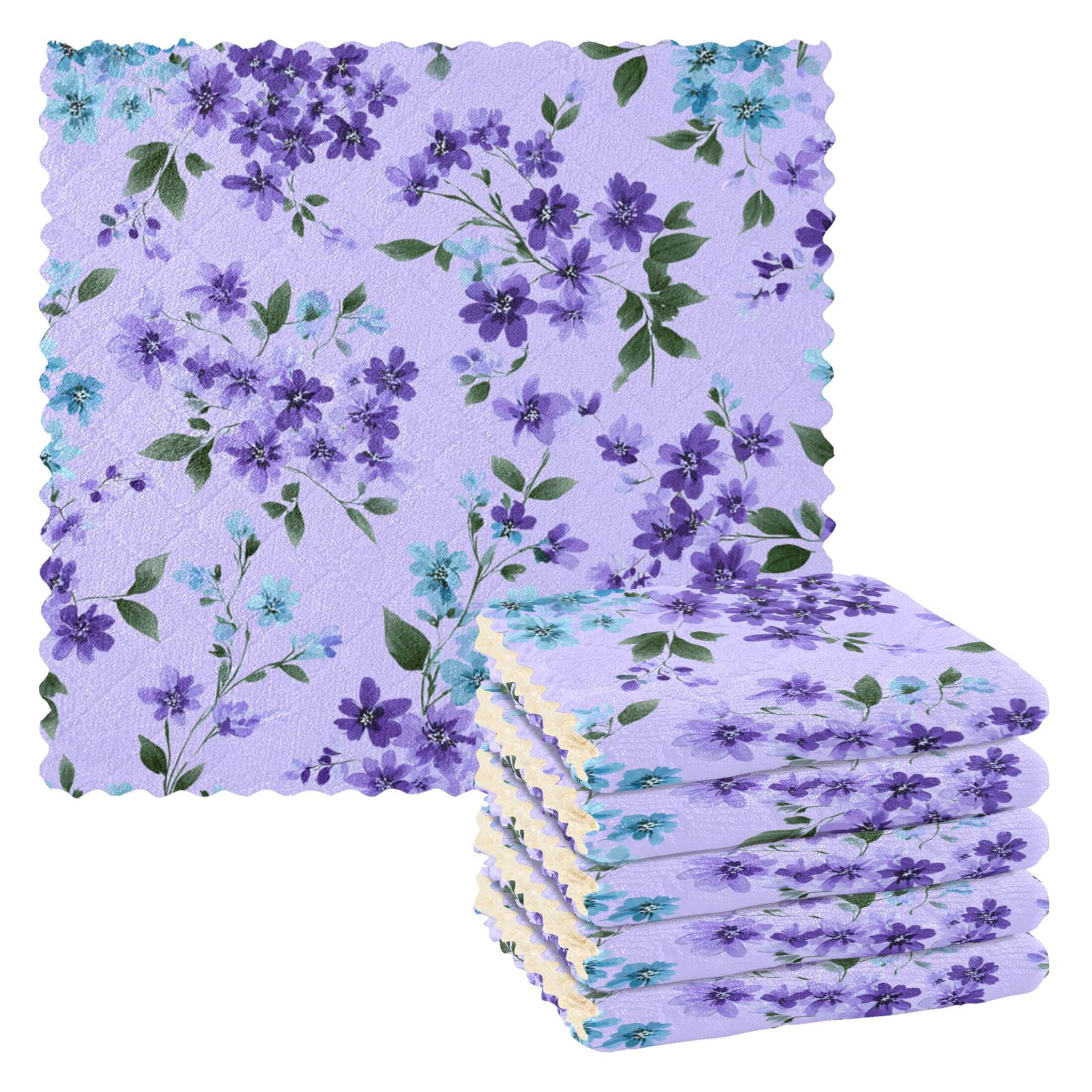 6 Pieces of Kitchen Towels 11x11Inch Kitchen Dish Cloths Kitchen Dish ...