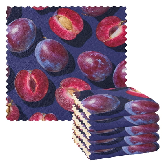 6 Pieces of Kitchen Towels 11x11Inch Kitchen Dish Cloths Kitchen Dish ...