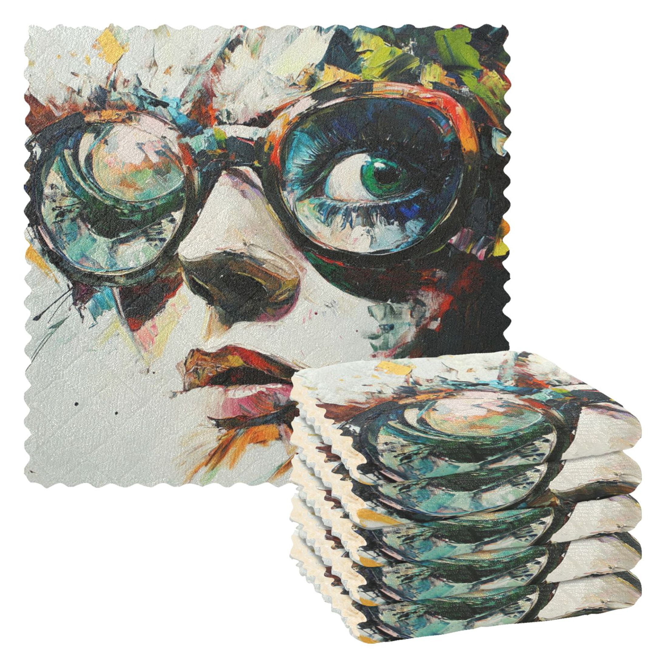 6 Pieces of Kitchen Towels 11x11Inch Kitchen Dish Cloths Kitchen Dish ...