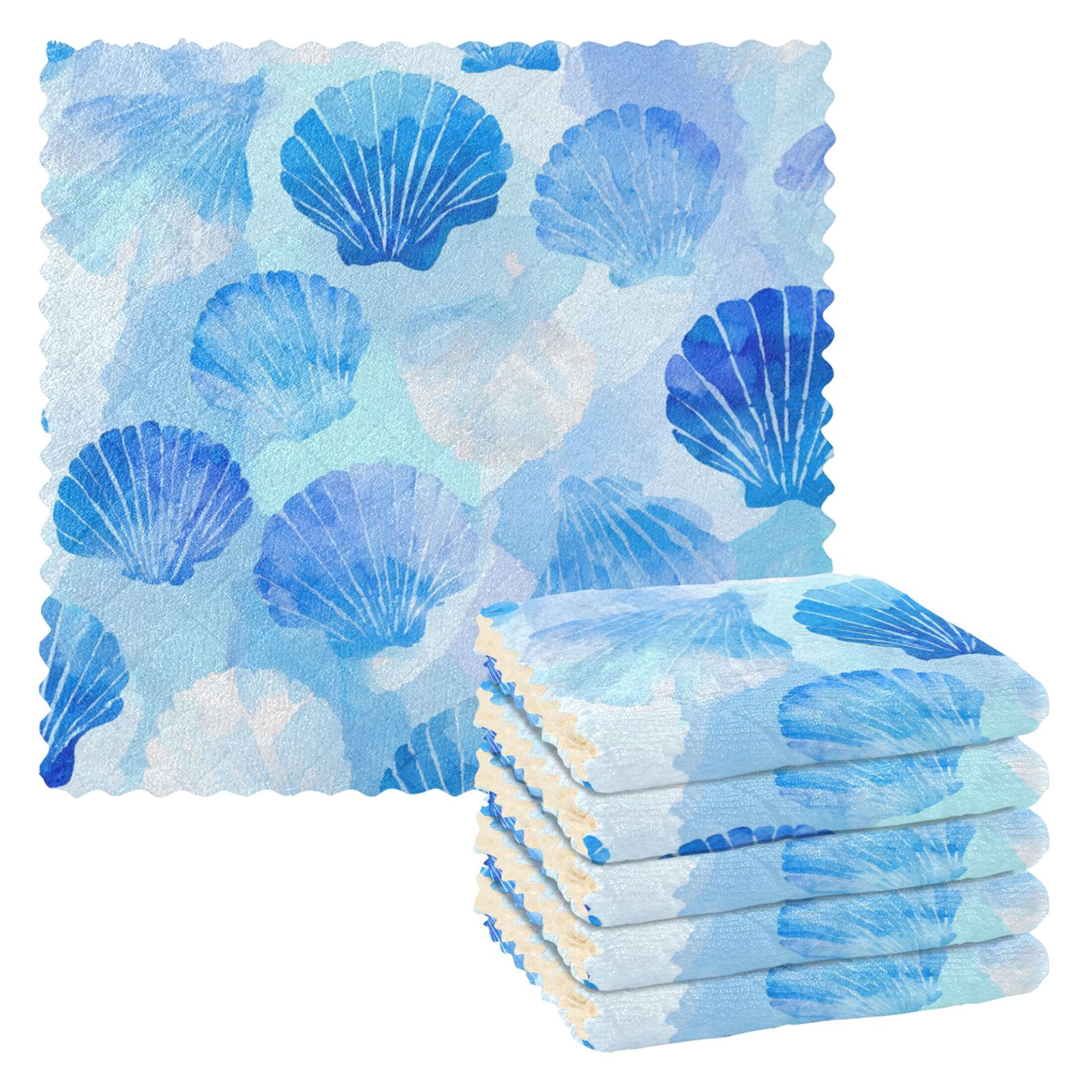 6 Pieces of Kitchen Towels Ultra Soft Absorbent Quick Drying Dish ...
