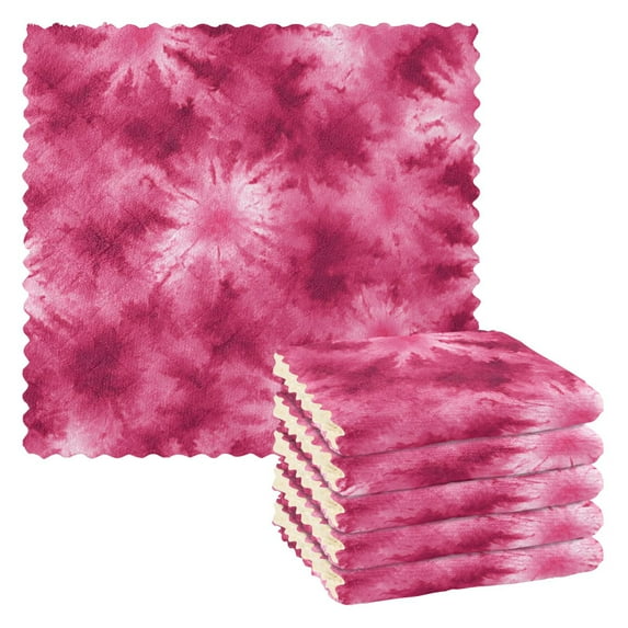 6 Pieces of Kitchen Towels Ultra Soft Absorbent Quick Drying Dish ...