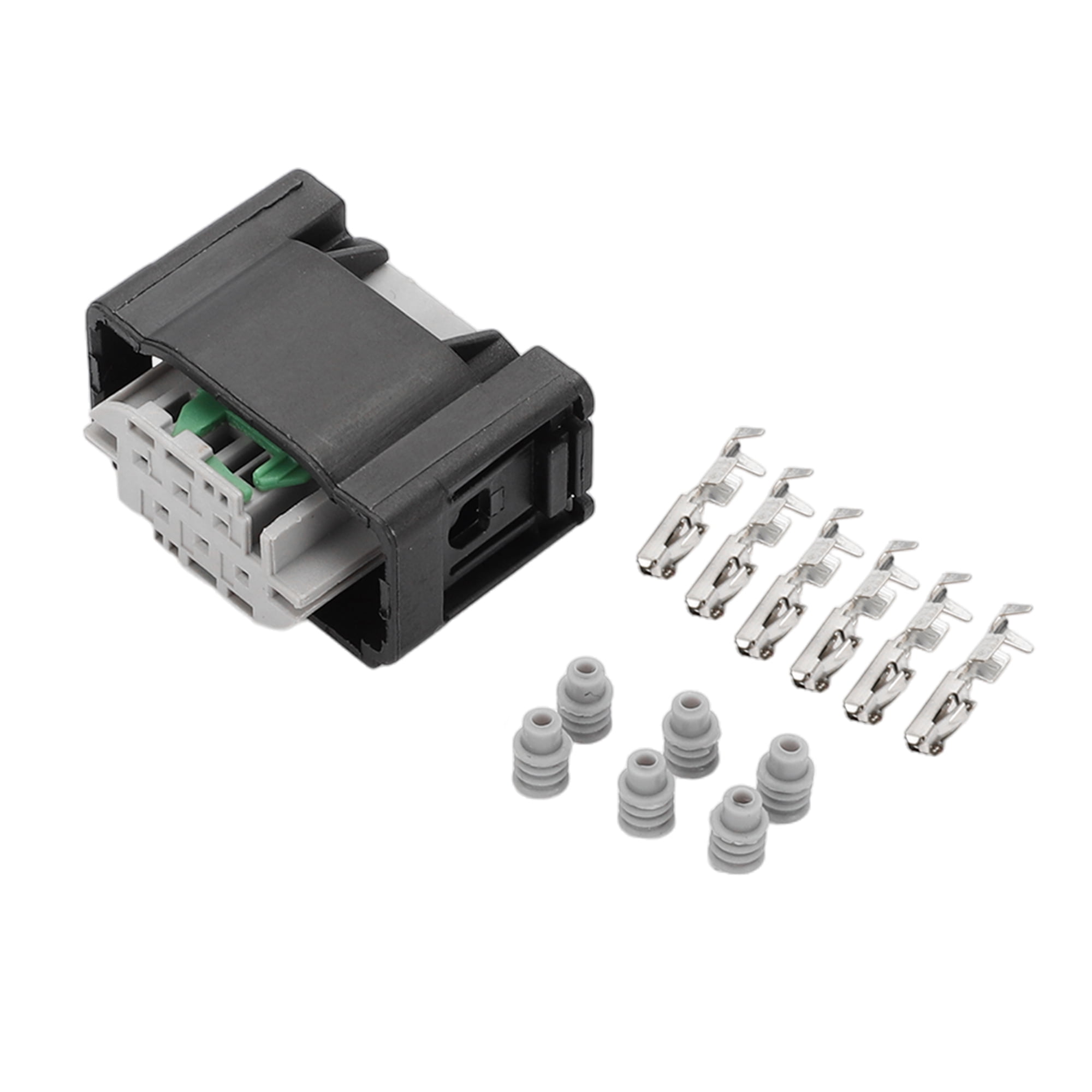 6 Pin Car Throttle Connector Plug Female Wire Terminal Connector for ...