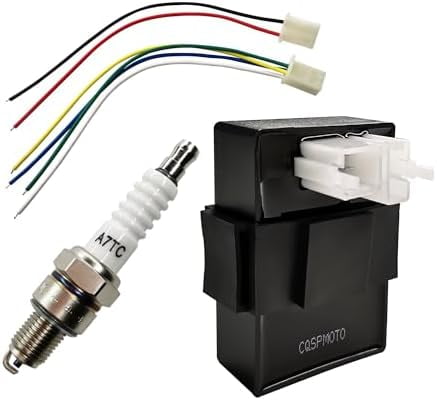 6 Pin DC CDI Box with CDI Cable Wire Harness Adapter Connector Spark ...