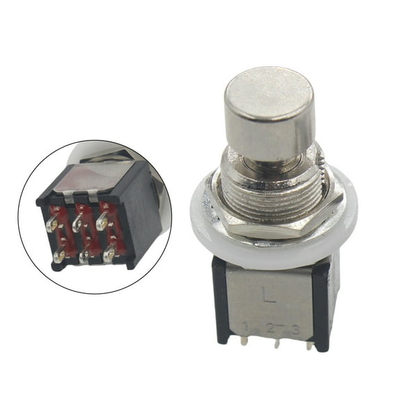 6 Pin Momentary Stomps Foot Pedal Switches Electric Guitar Emergencies ...