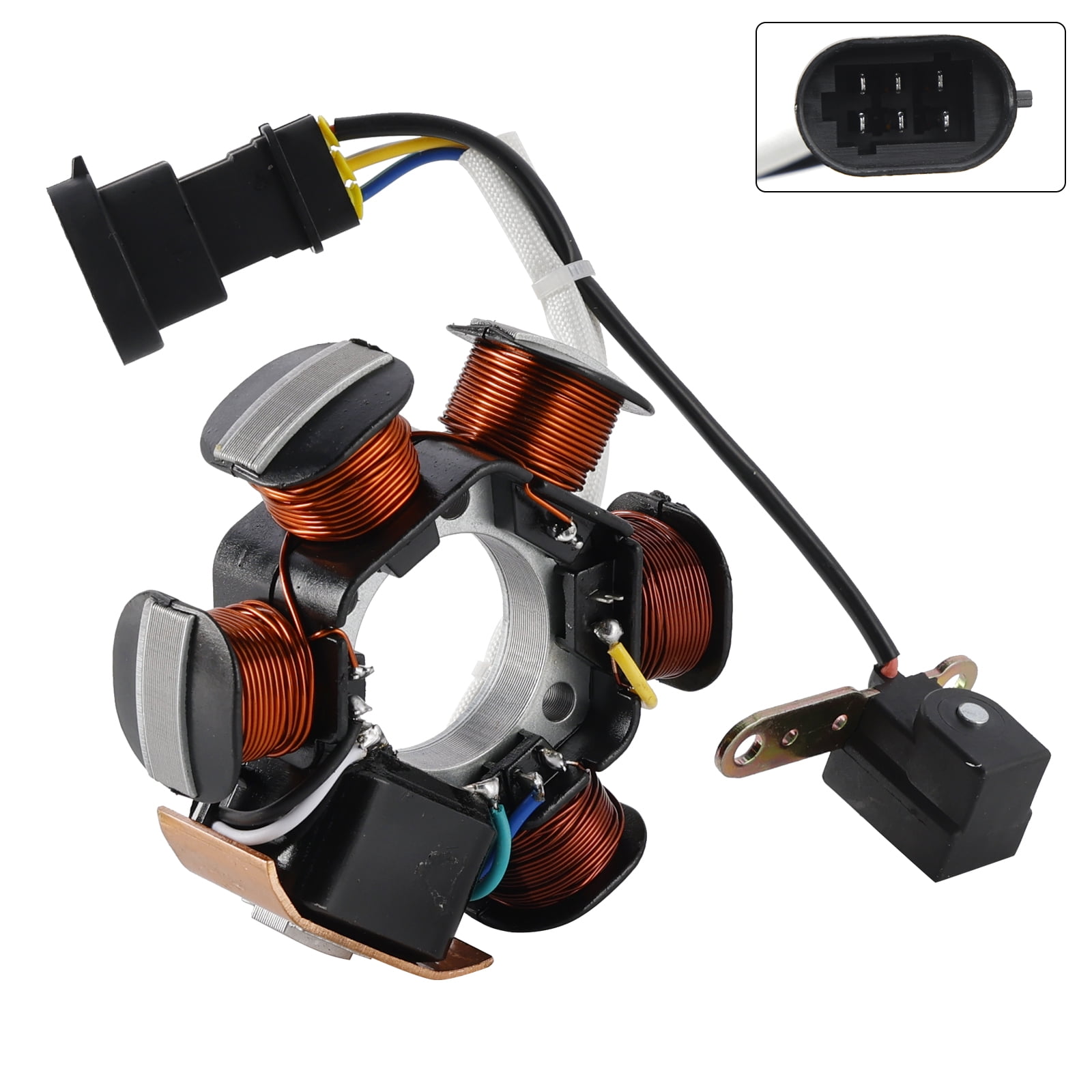 6-Pin Stator Magneto 639865 For Piaggio Zip SP TPH Typhoon NRG Power ...