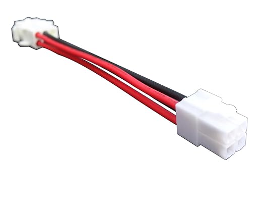 6 Pin to 4 Pin 12V PSU DC Power Cable Connector Adapter Compatible with ...